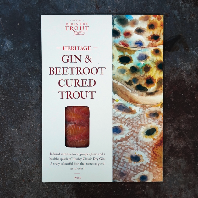 Heritage Gin & Beetroot Cured Trout | Berkshire Trout